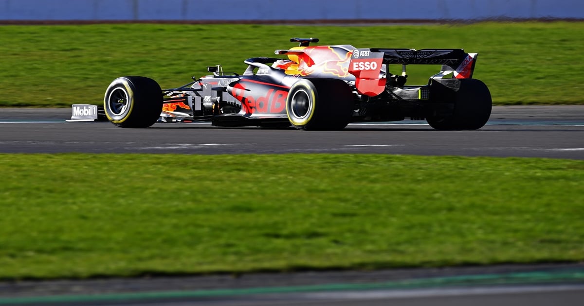 Red Bull RB16 hits the track at Silverstone | RACER