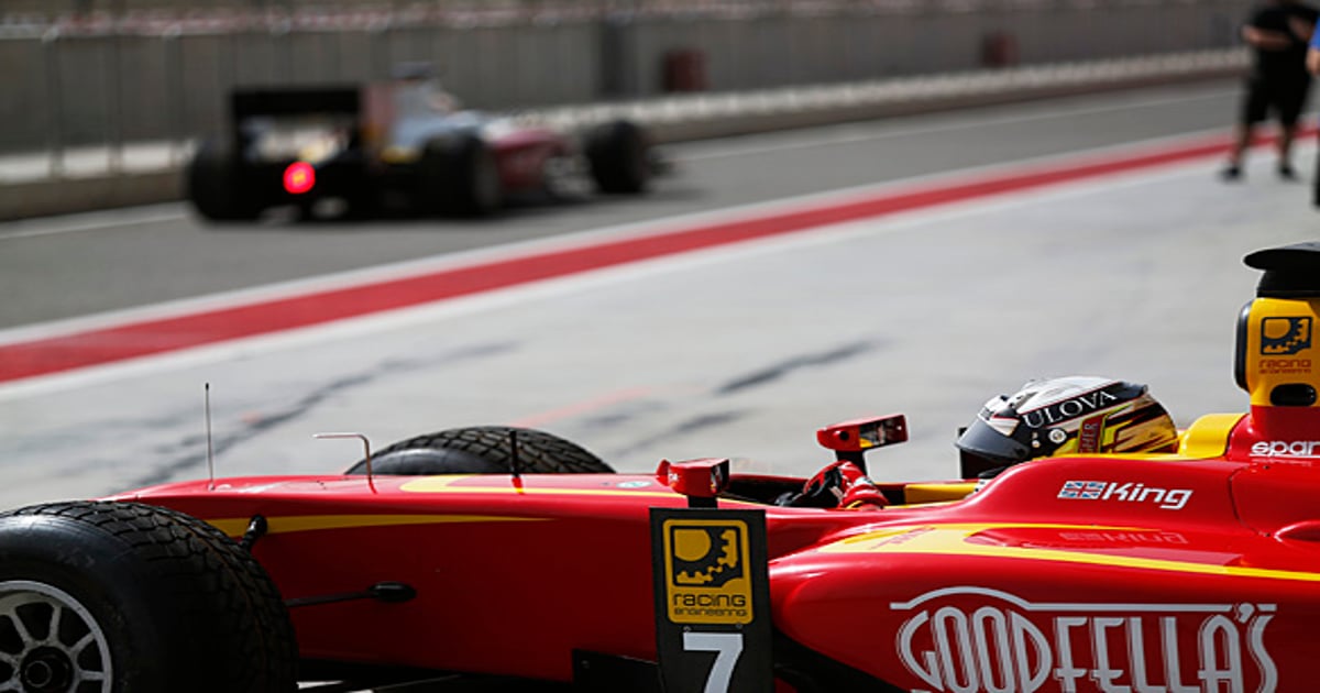 King leads Bahrain GP2 test | RACER
