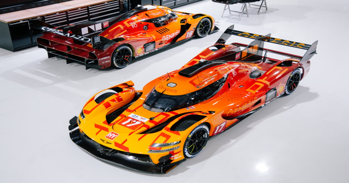 Genesis 'Magma orange' among special liveries revealed for Le Mans | RACER