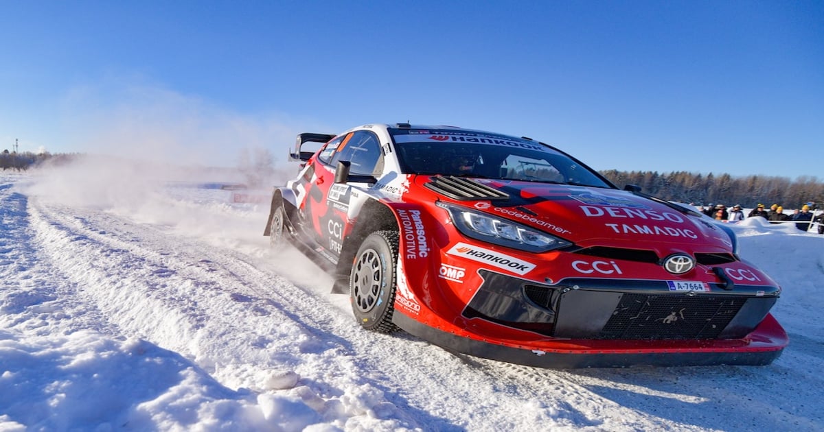 Katsuta leads WRC Rally Sweden as Solberg’s victory hopes disappear in ...