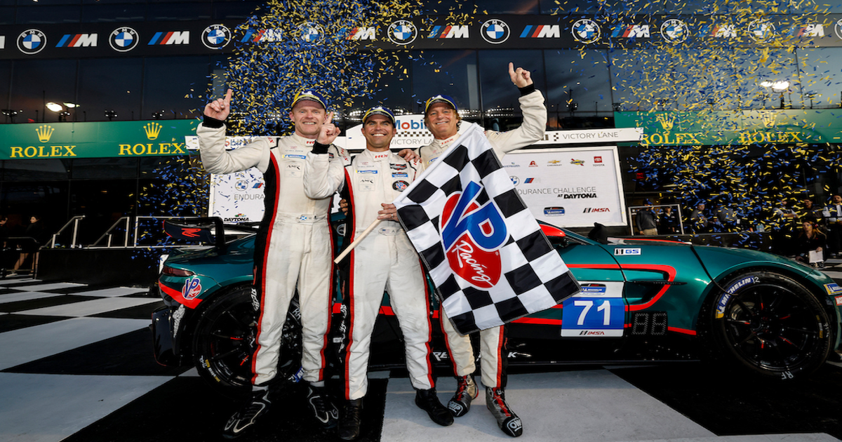 Liddell, DePew, and Davis drive Rebel Rock Aston Martin to Pilot ...