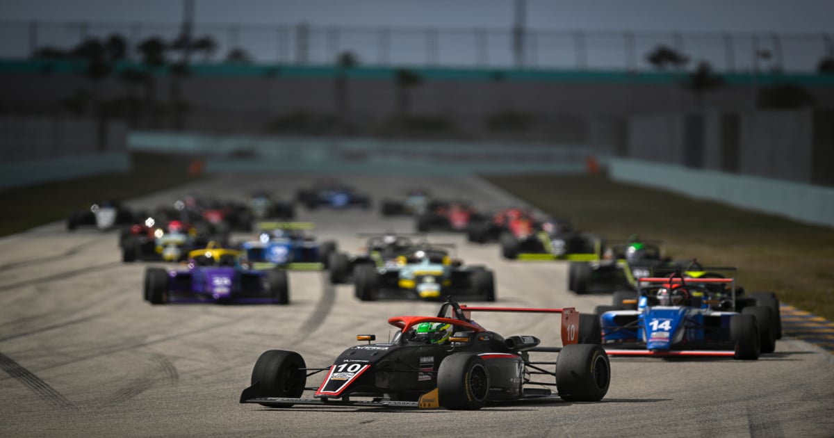 Machado Perez and Mokarem share USF Juniors spoils | RACER