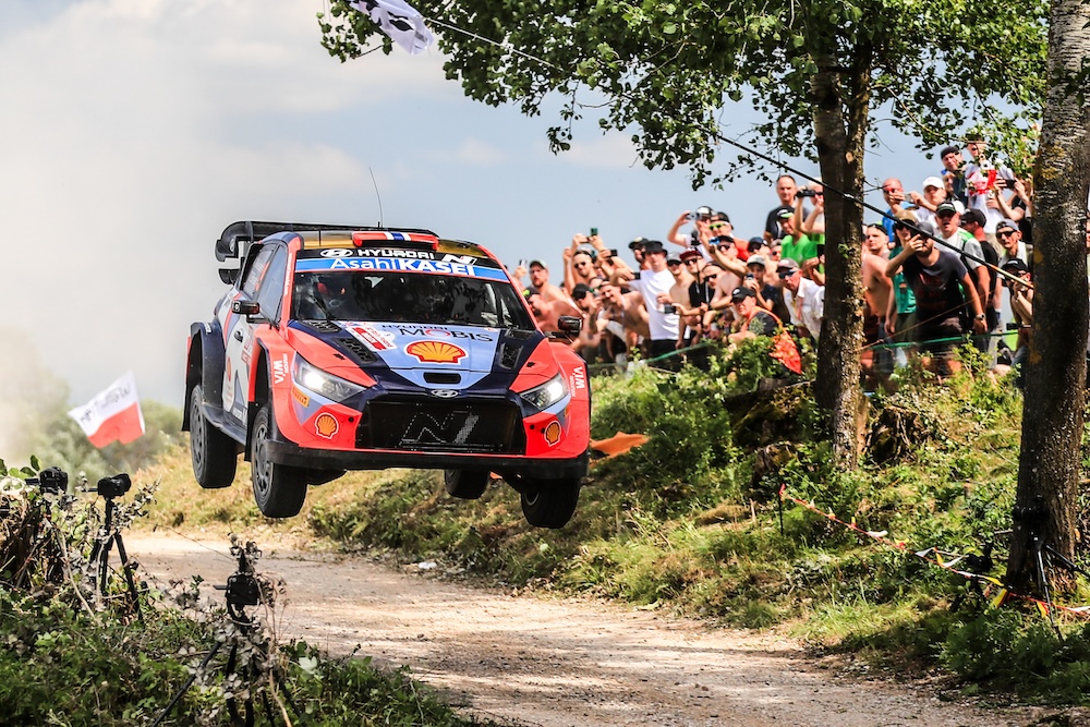 WRC part-timer Mikkelsen leads Rally Poland after Friday’s super-fast ...