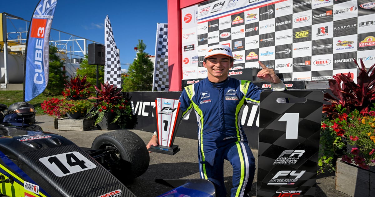 Shipman continues streak, wins first two U.S. F4 races at CTMP | RACER