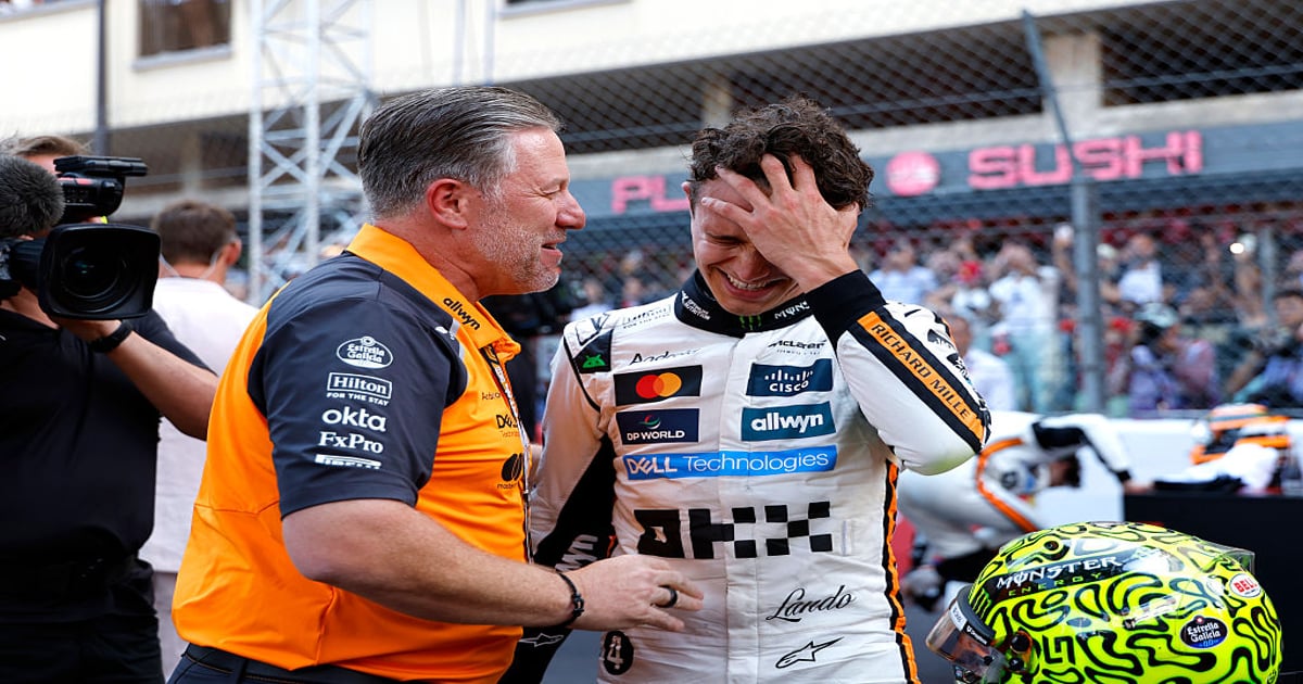 Norris fulfills a dream as he takes his place in history | RACER