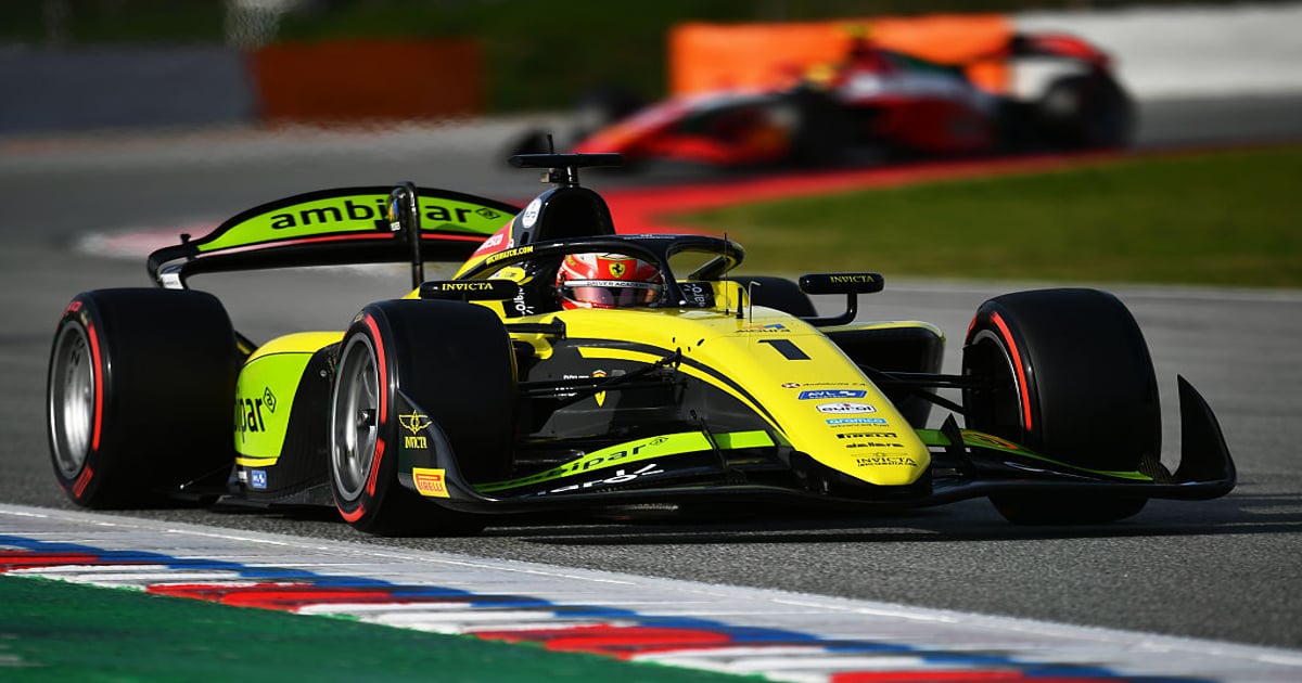 Camara ends second day of F2 pre-season testing fastest for Invicta ...
