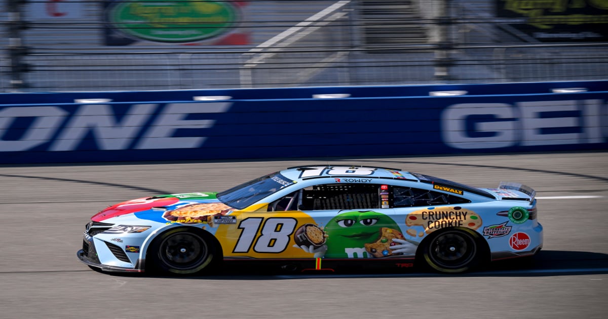 Kyle Busch first to fall afoul of Next Gen grill tape rule | RACER
