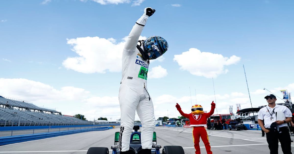 Hauger hurries to Milwaukee pole with Indy NXT title in sight | RACER