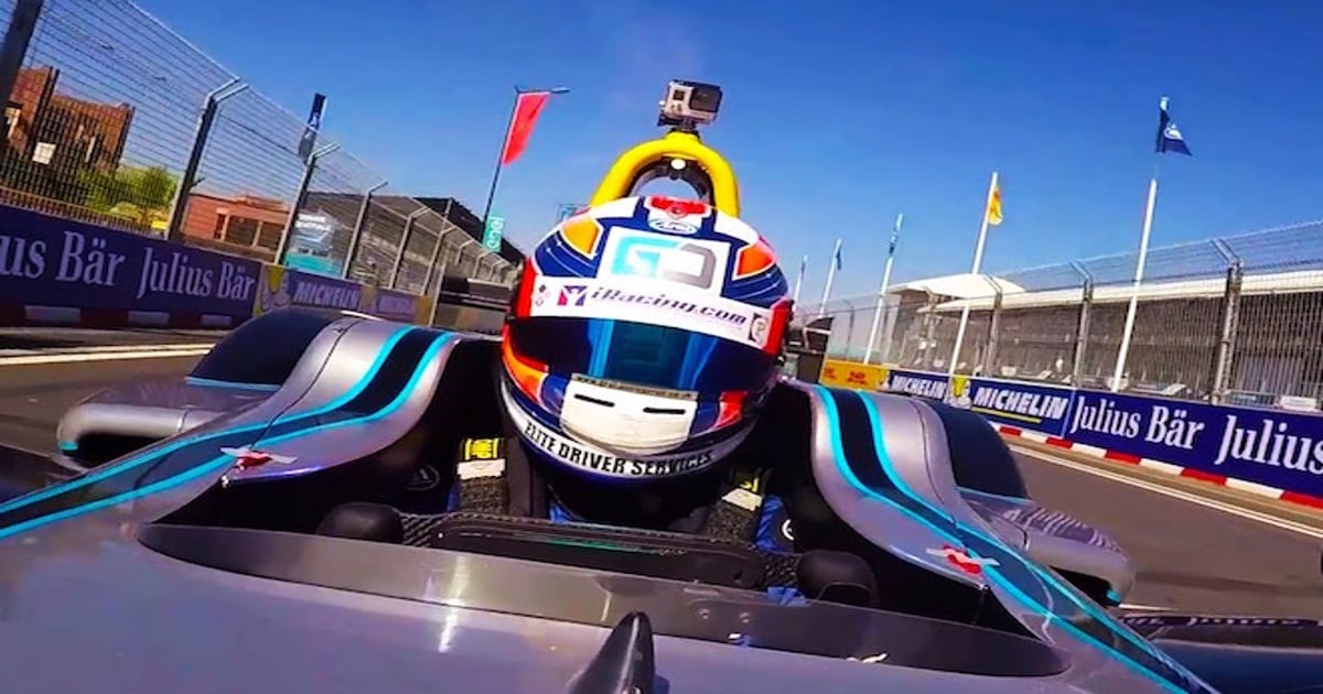 FE VIDEO: Las Vegas eRace Driver Profile - Graham Carroll | RACER