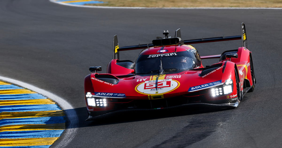 Ferrari leads, NASCAR Garage 56 shines at Le Mans Test Day | RACER