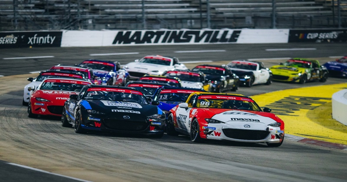 Whelen Mazda MX-5 Cup races to NASCAR country | RACER