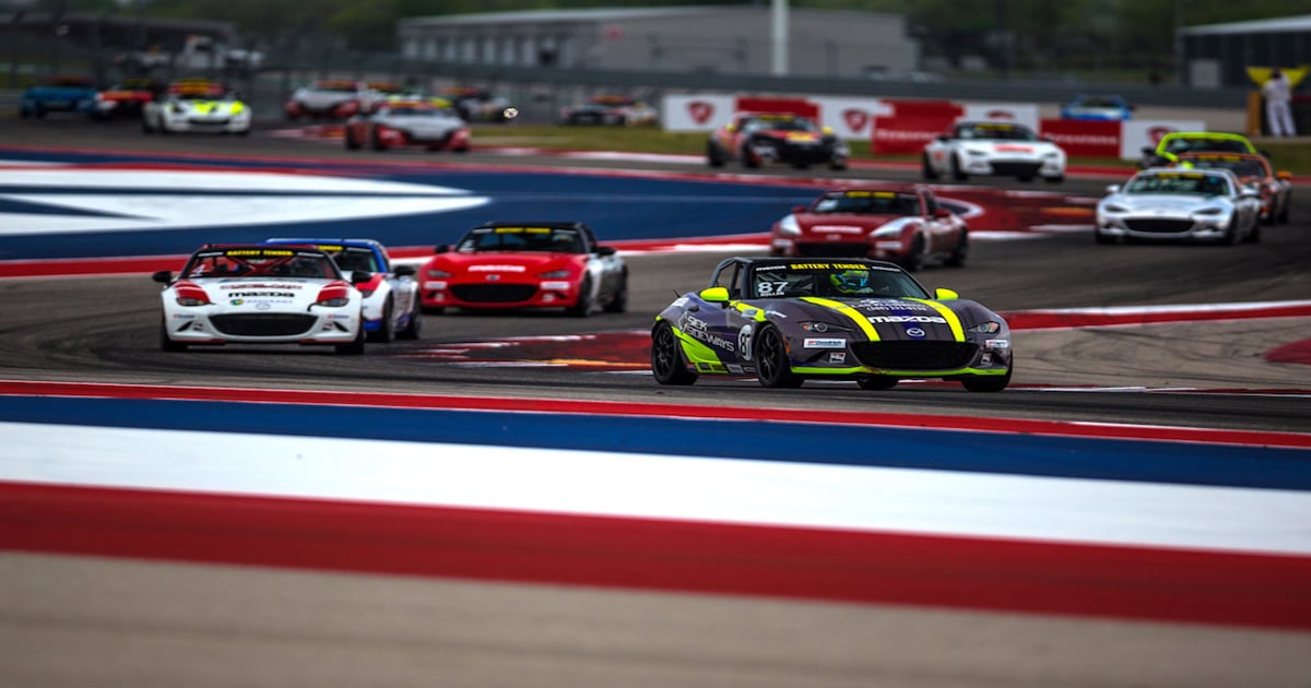 Selin Rollan rebounds for COTA Global MX-5 Cup Race 2 win | RACER