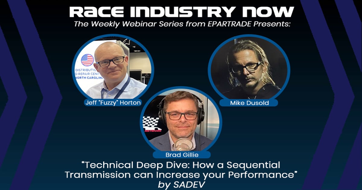 Next Race Industry Now webinar: Technical deep dive: How a sequential ...