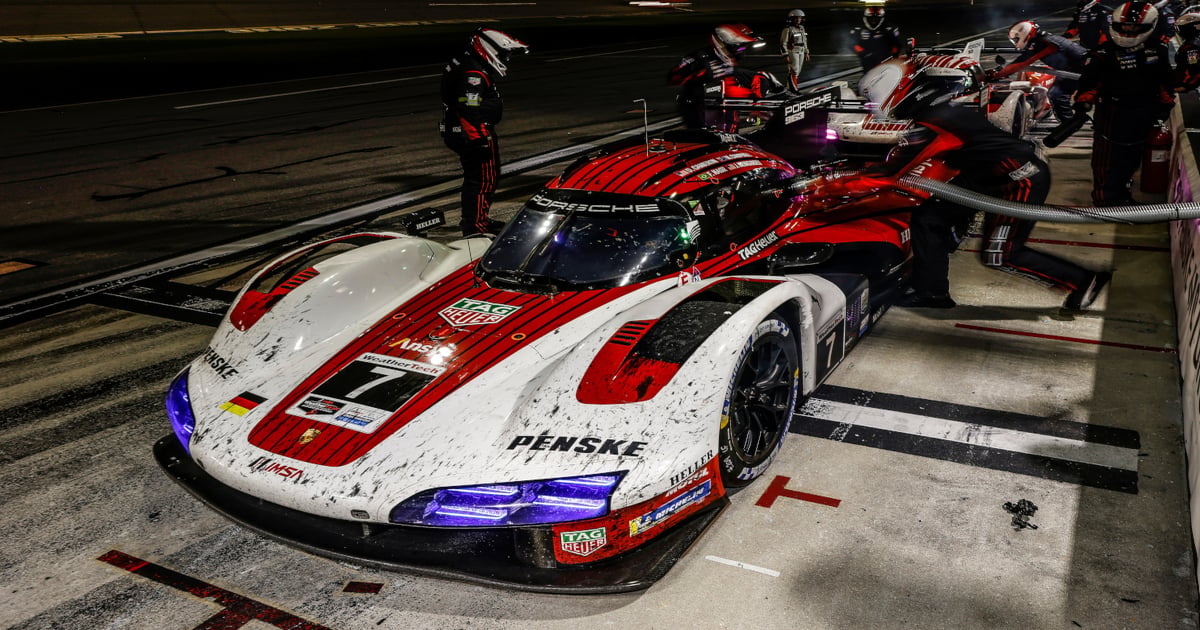 Rolex 24, Hour 13: Porsche, Cadillac trading overall lead in heated ...