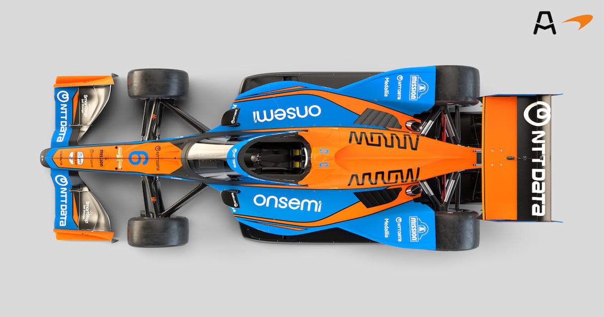 Arrow McLaren takes wraps off Rosenqvist's IndyCar livery | RACER