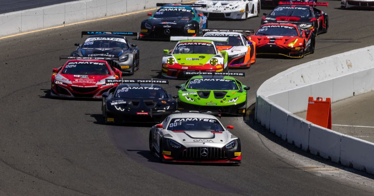 K-PAX, Wright, AF Corse sweep weekend in GT World Challenge at Sonoma ...