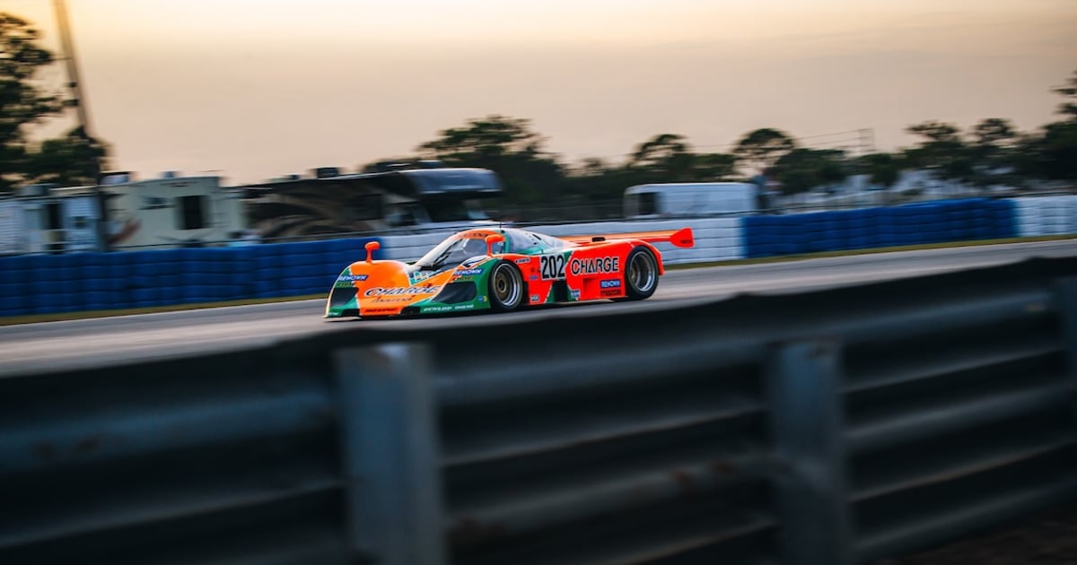 Mazda Heritage cars put on a show at Sebring | RACER