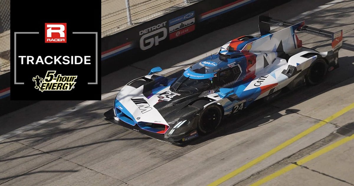 BMW’s Connor De Phillippi and John Hennek at the Detroit Grand Prix | RACER
