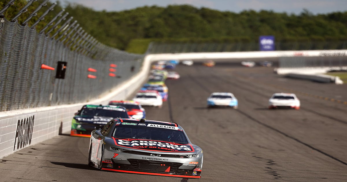Allgaier captures first O'Reilly Series victory at Pocono after wild ...