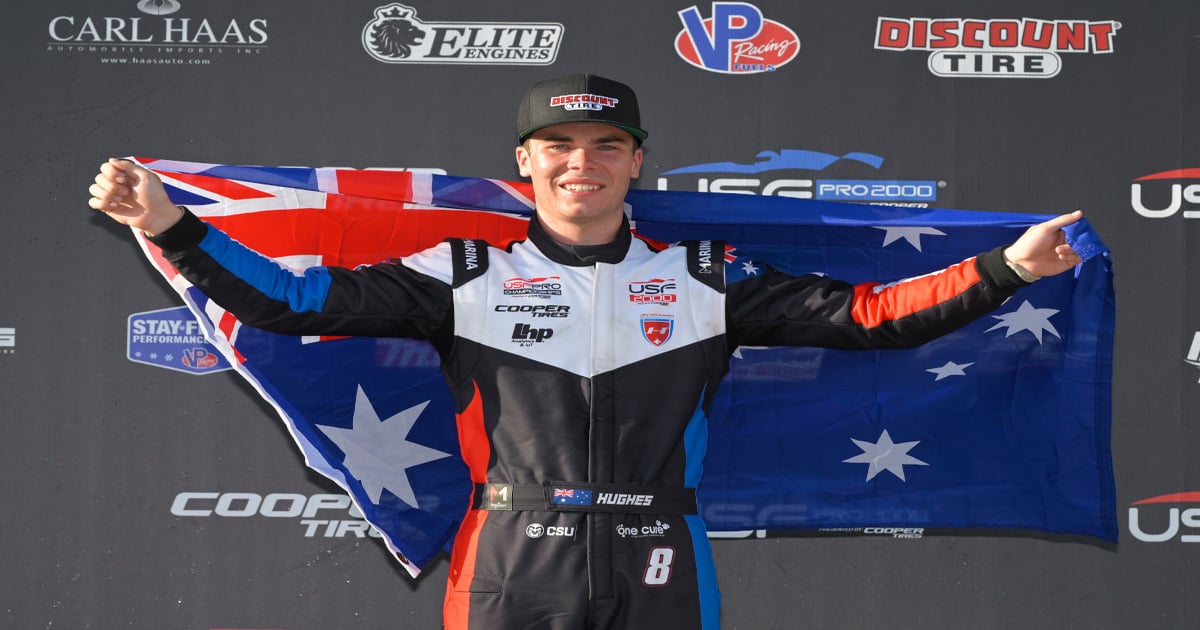 Hughes fends of Sikes for USF2000 Sebring win | RACER