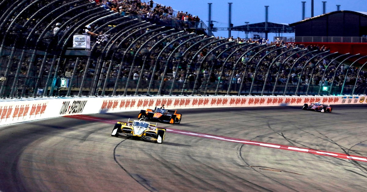 McLaughlin takes commanding first oval win in Iowa Race 1 | RACER