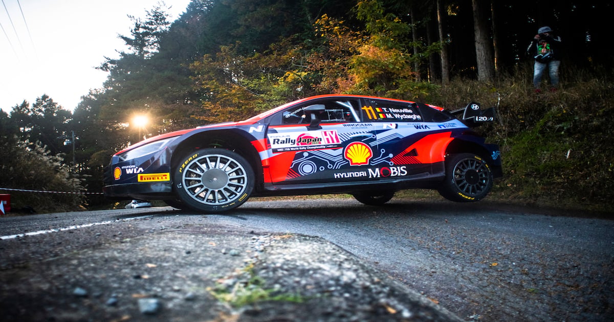 Neuville crashes Toyota’s party on WRC Rally Japan day two | RACER