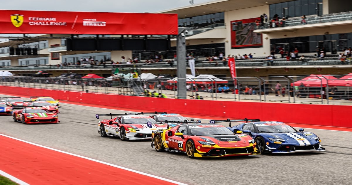 Ferrari Challenge North America drivers duel for inaugural 296 ...