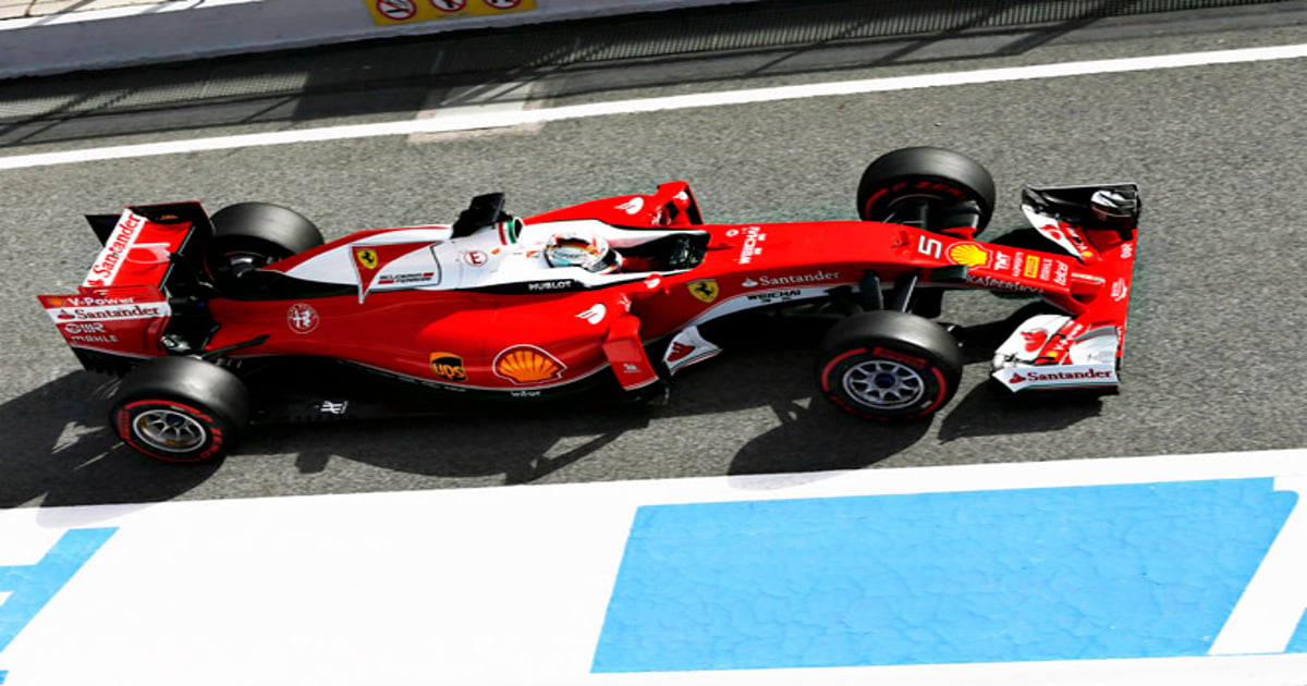 F1: Vettel fastest again in testing | RACER