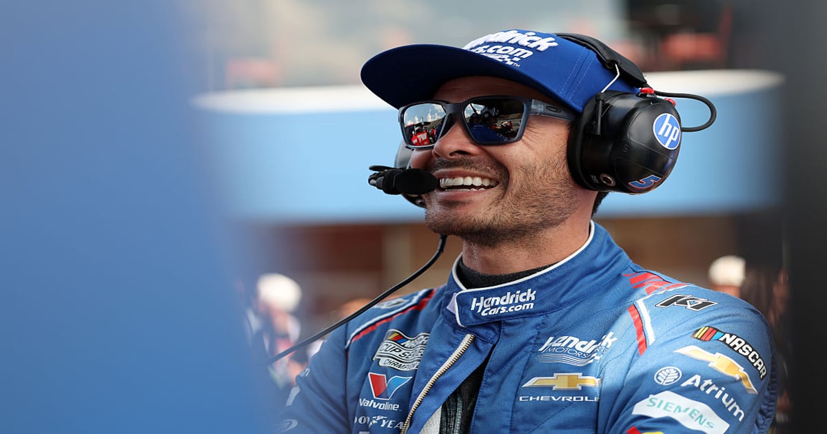 Larson leads the way in Saturday NASCAR Cup Series practice at Pocono ...