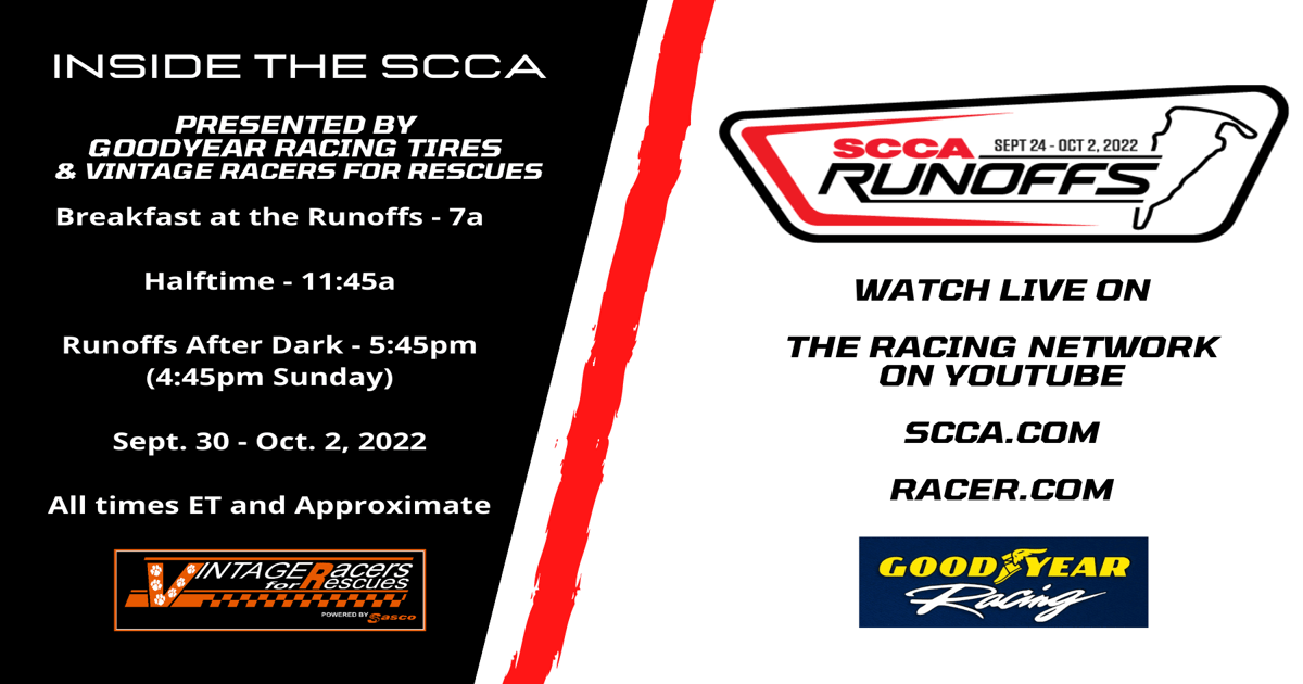 Inside the SCCA: 2022 Runoffs livestream podcast | RACER