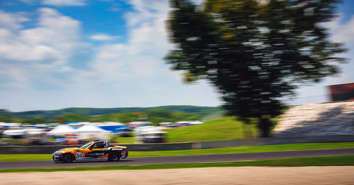 Neudorf takes first Idemitsu Mazda MX-5 Cup pole at Road America | RACER