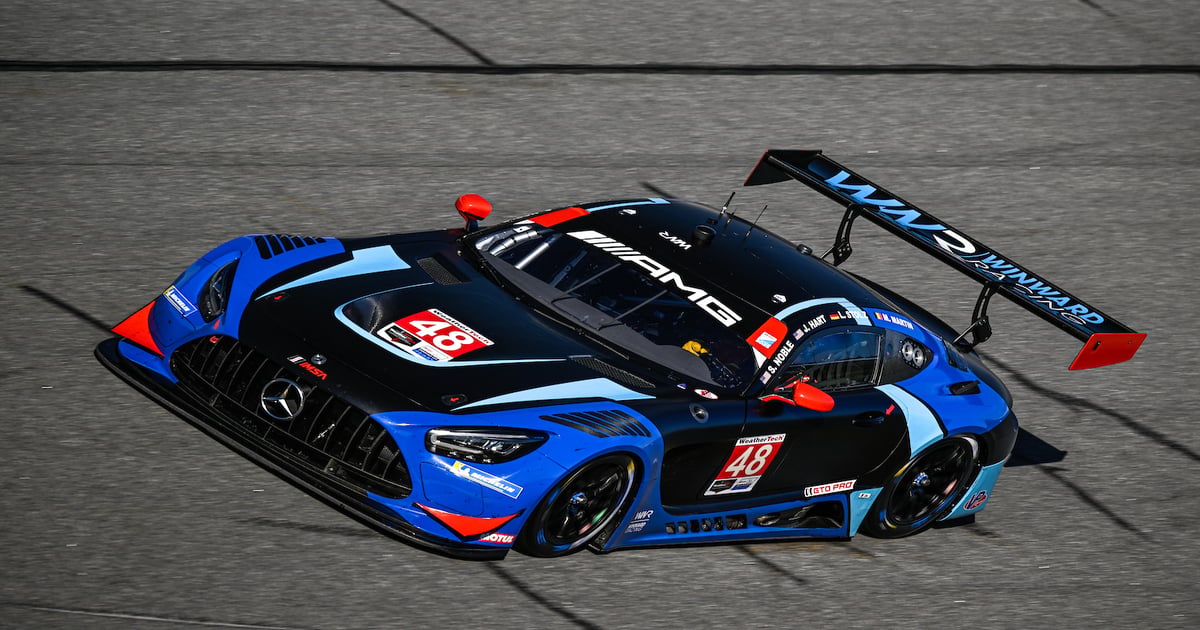 Mercedes shines like a three-pointed star in GTD testing at Daytona | RACER