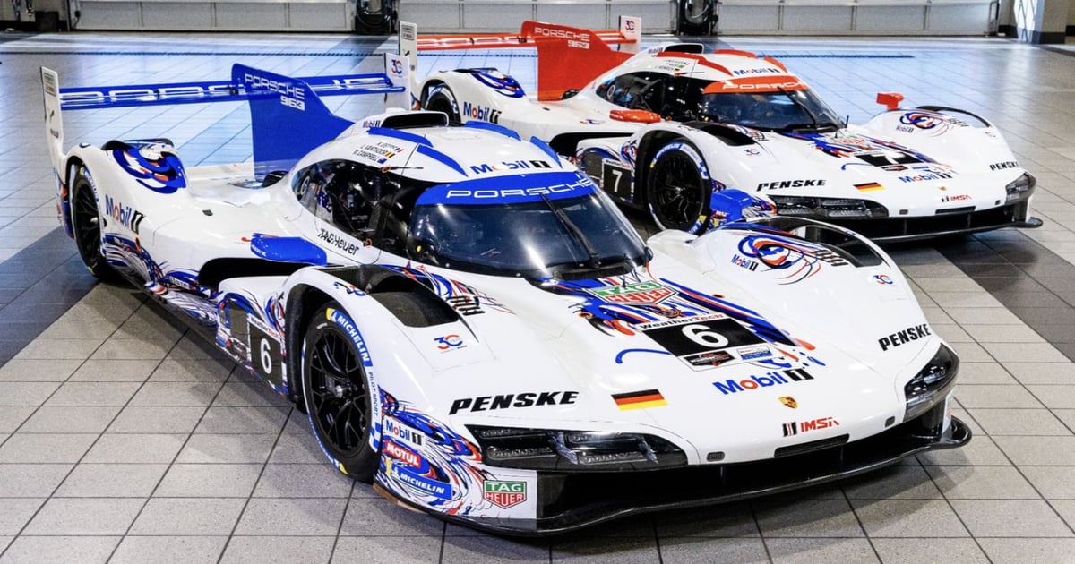 Porsche Penske Motorsport reveals special Sebring Mobil 1 throwback ...