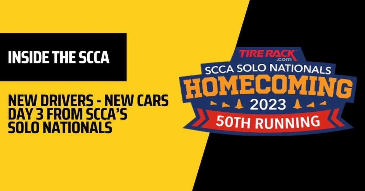 Inside the SCCA: Day 3 at the Solo Nationals | RACER