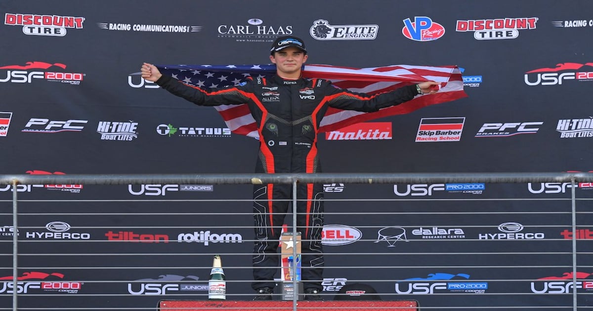 Johnson becomes youngest winner in USF Pro 2000 on debut at COTA | RACER