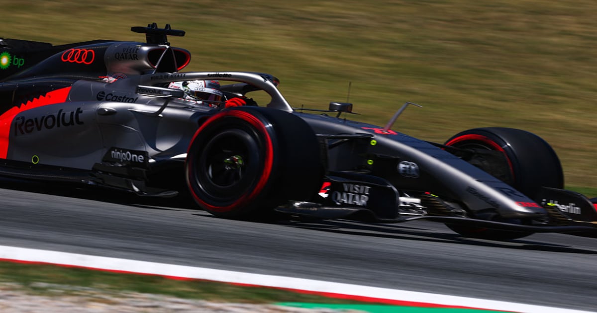Freak gravel strike leads to Hulkenberg retirement in Barcelona | RACER