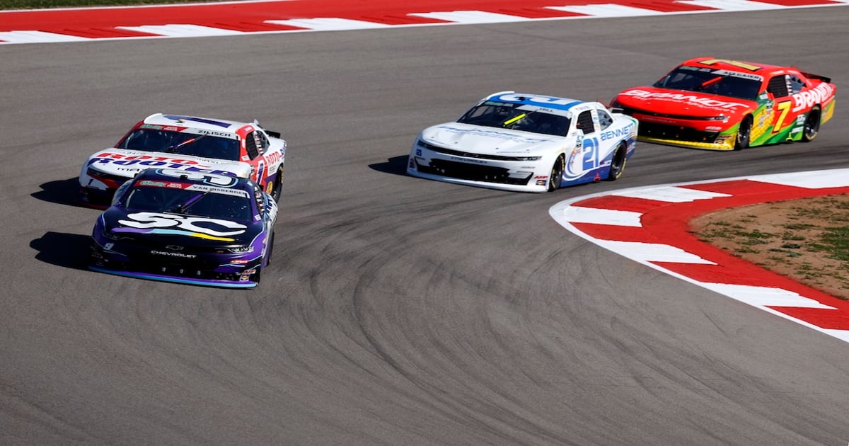 Van Gisbergen charges to victory in O'Reilly Auto Parts race at COTA ...