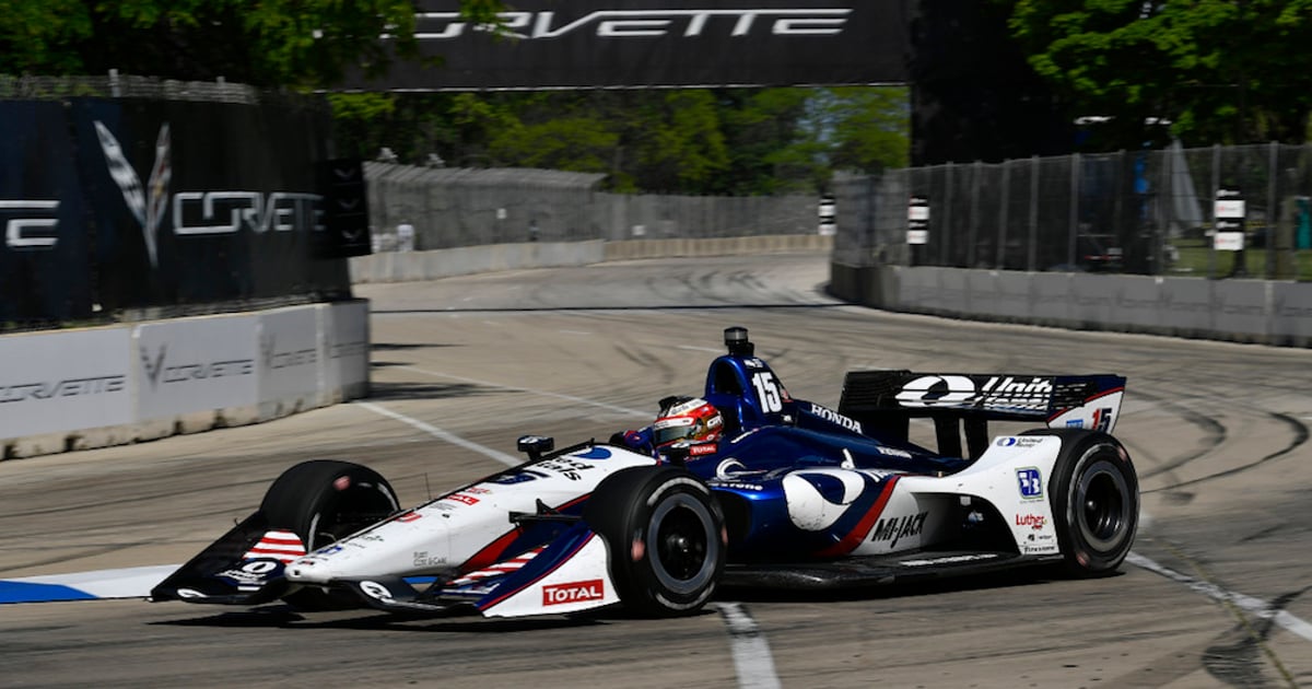 Rahal's Detroit win streak ends with hard crash | RACER