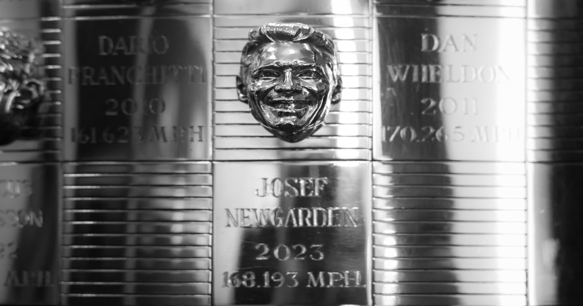 Newgarden's Borg-Warner Trophy image revealed in Indianapolis | RACER