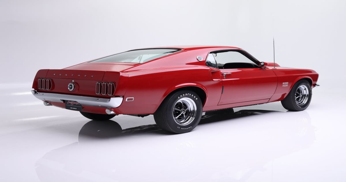 Low-mileage unrestored 1969 Ford Mustang Boss 429 is heading to all-new ...